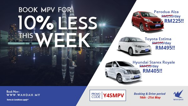 Get 10% Off on All-MPV - WAHDAH